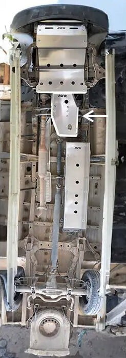 Mercedes Sprinter Gearbox & Transfer Case Skid Plate