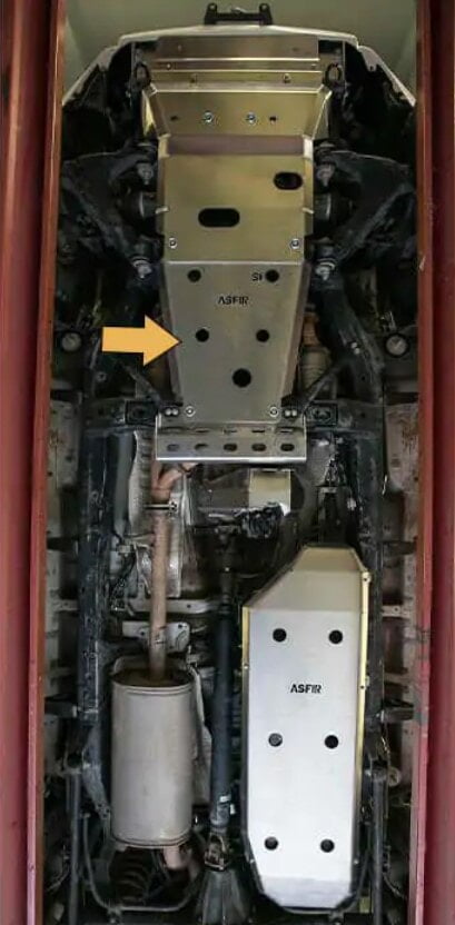 Toyota 4Runner Gearbox Skid Plate | 5th Gen