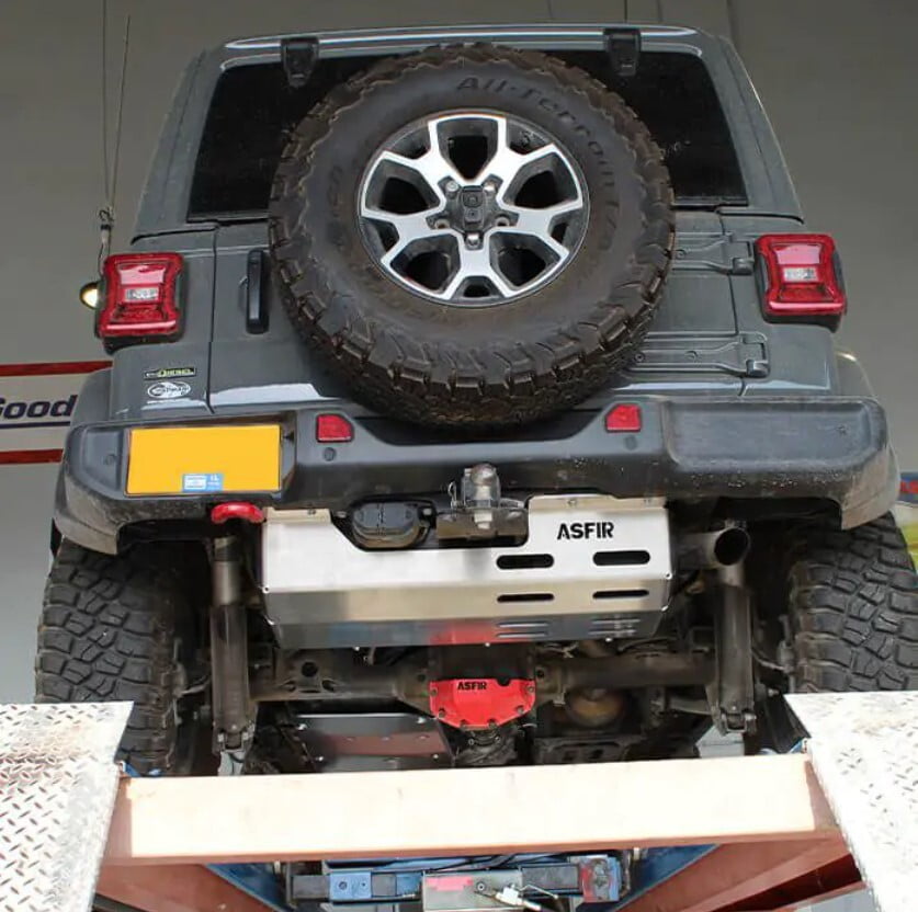 Jeep Wrangler JL Eco-Diesel Urea Tank \ Exhaust Skid Plate | LWB | with ...